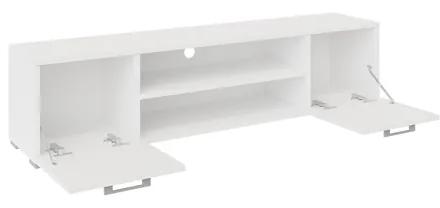 TV stolek/skříňka Toteri 2D, Barva dřeva: bílý