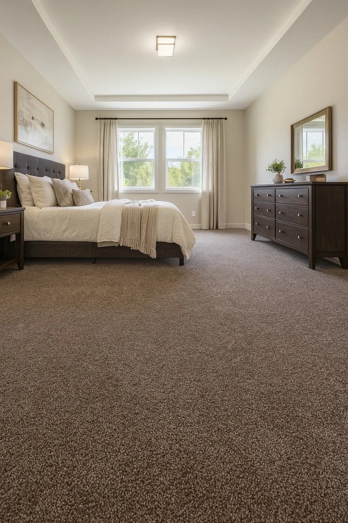 Condor Carpets, Metrážový koberec Prestige 492, na míru, šíře 4m, hnědá, ab (mřížka), dětský pokoj