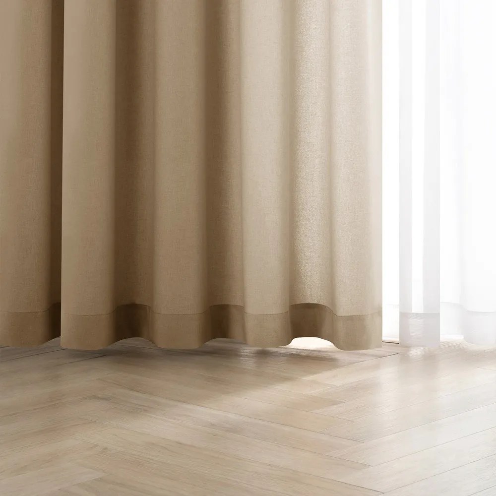 Béžový dimout závěs 200x250 cm Calisto – Filumi