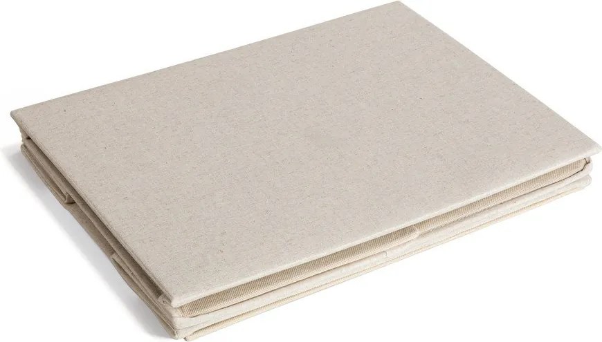 Béžový látkový úložný box s víkem 36x46x25 cm Soft Storage Large – Bigso