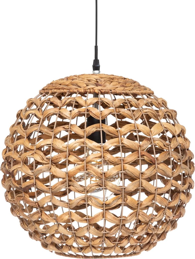 Závěsná lampa SAND se stínidlem z hyacintu, Ø 38 cm