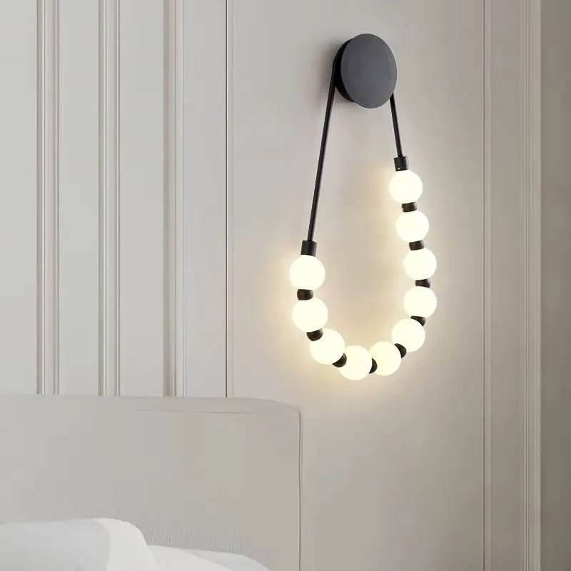 Toolight Toolight, LED nástěnné svítidlo 8W, 4000K, APP1661-W, černá-bílá, OSW-03666