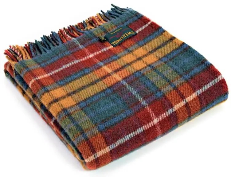 Vlněná deka Tartan Antique Buchanan Tweedmill