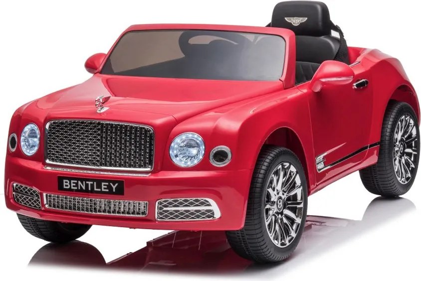 LEAN CARS Elektrické autíčko Bentley Mulsanne červené lakované