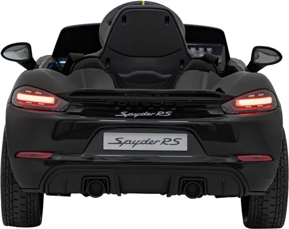 Elektrické autíčko Porsche Spyder RS 718 MP4 černé