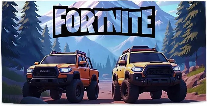 Sablio Ručník FORTNITE Off-road auta - 30x50 cm