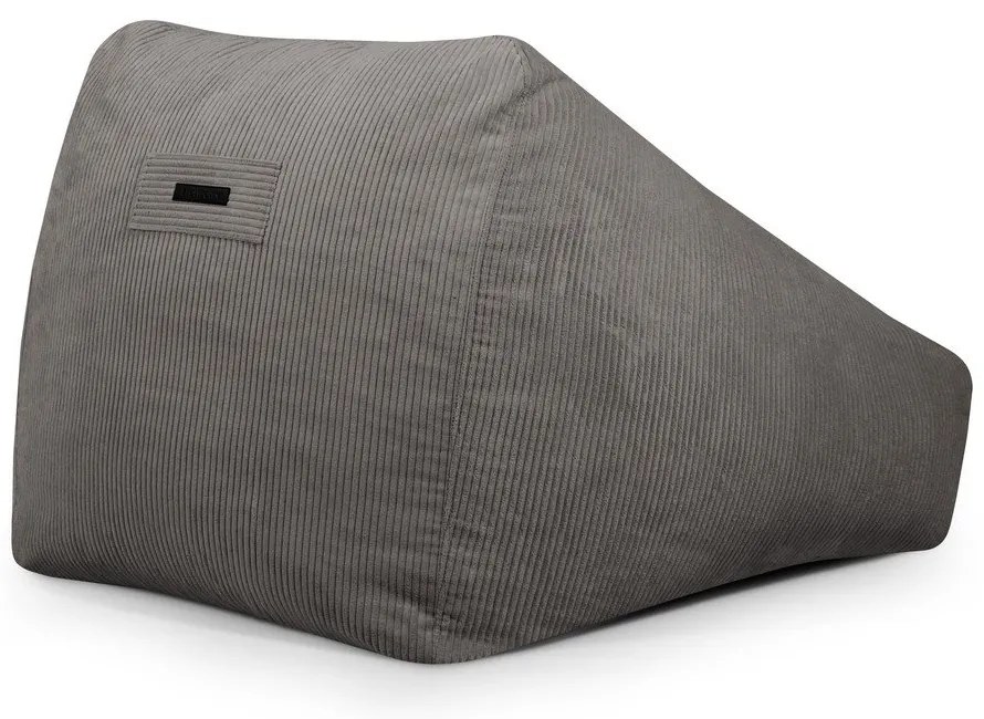 Tmavě šedý manšestrový sedací vak Sofa Snug – SLOWDOWN