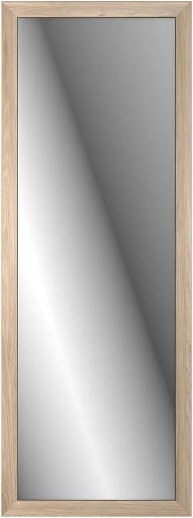 Zrcadlo v rámu Lahti, 47 × 127 cm, světlé dřevo