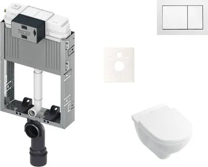 Cenově zvýhodněný závěsný WC set TECE k zazdění + WC Villeroy &amp; Boch O.novo KMPLONOVO