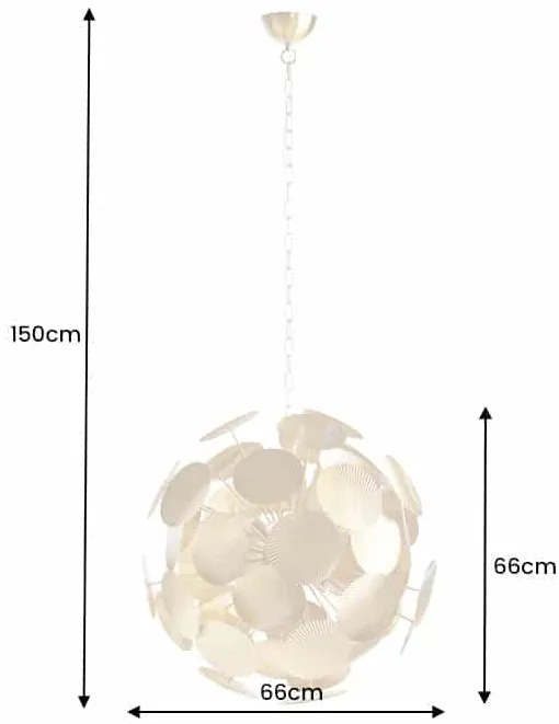 Lampa Sunshine zlatá
