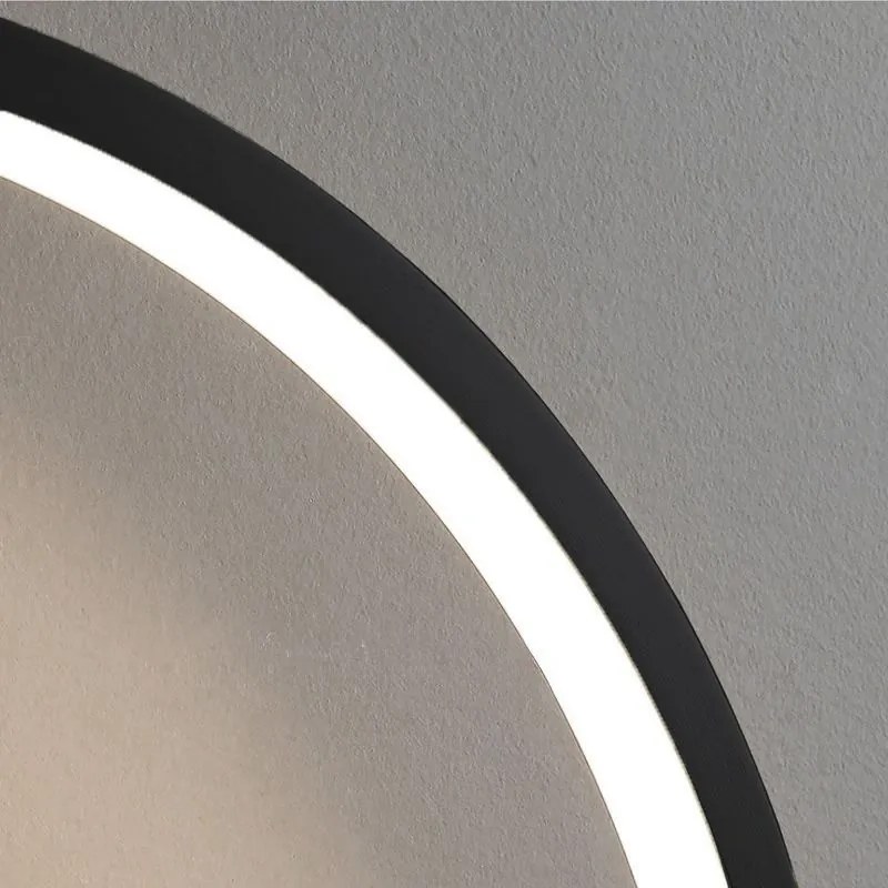 Toolight Toolight, LED nástěnné svítidlo 40cm, 4000K, 17W, APP1386-CW, černá matná, OSW-00910