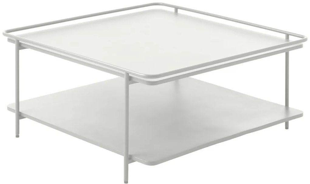 Designový konferenční stolek Harinder 75 cm šedý