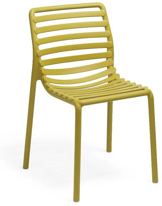 Nardi Plastová venkovní židle DOGA Odstín: Antracite - Černá