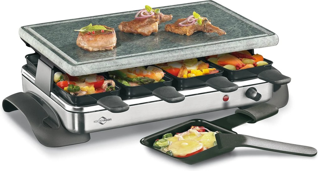 Elektrický Raclette gril EXCLUSIVE pro 8 osob