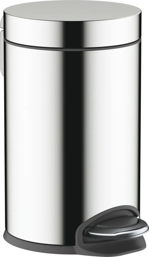 Hansgrohe AddStoris, odpadkový koš nášlapný, chromová, HAN-41775000