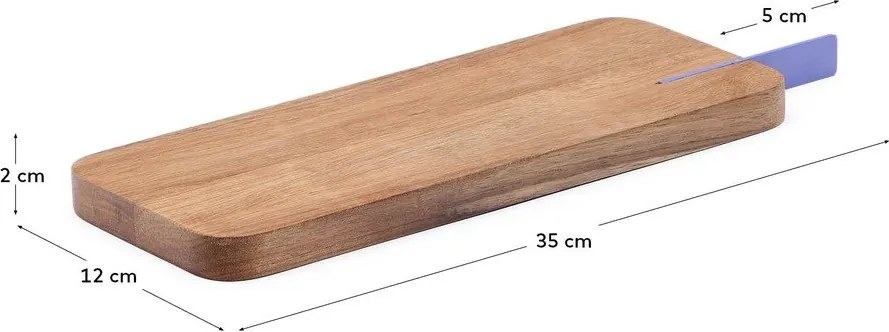 Servírovací dřevěné prkénko 35 x 12 cm Zairin – Kave Home