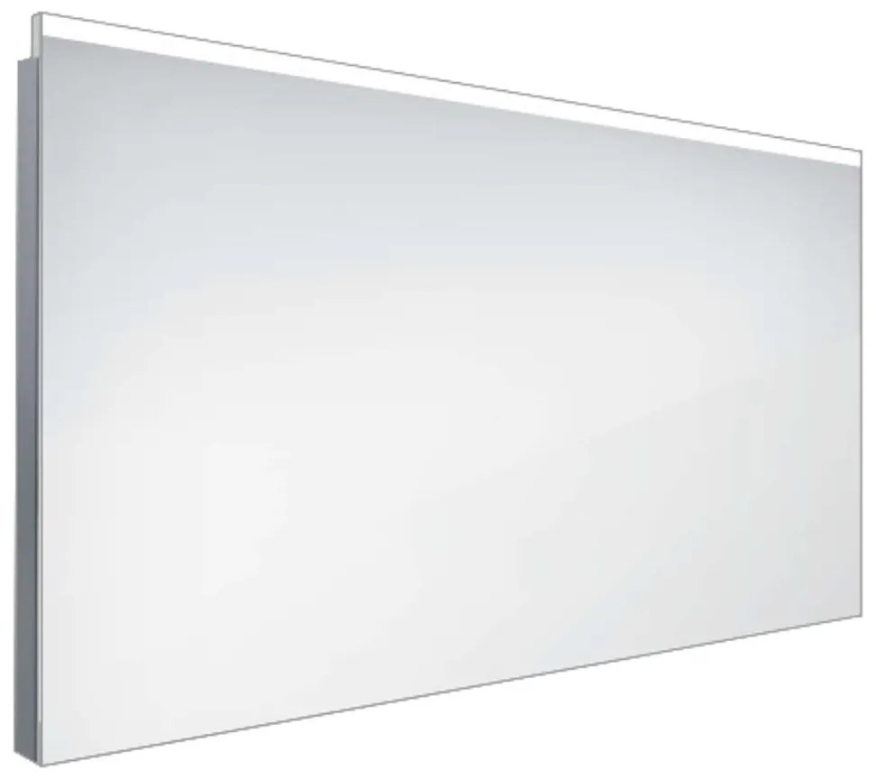 Nimco Zrcadla - Zrcadlo s LED osvětlením, 100x60 cm, hliník ZP 8004