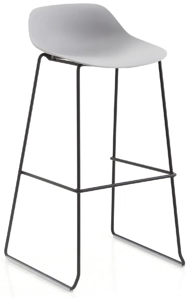 CRASSEVIG - Barová židle POLA LOW, výška 65 cm | BIANO