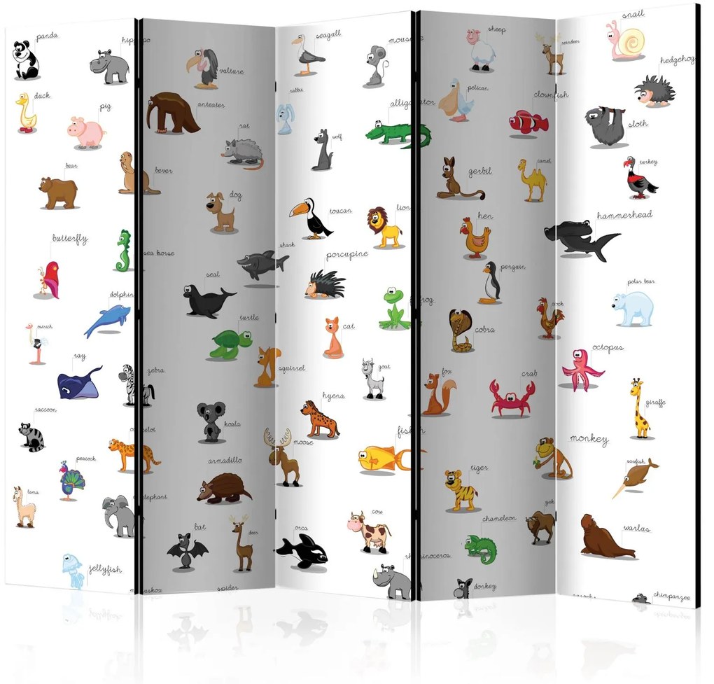 Paraván - animals (for children) [Room Dividers] 225x172