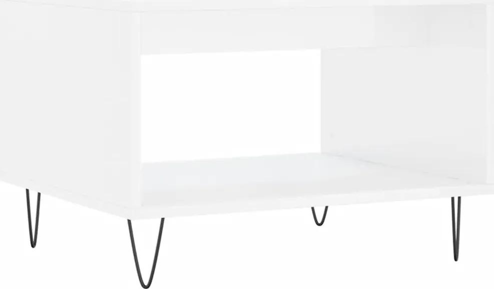 vidaXL Konferenční stolek 60 x 50 x 40 cm kompozitní dřevo [829254] Barva: dub sonoma