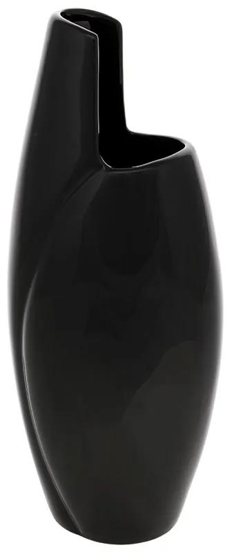 Váza keramická HL9018 BK černá