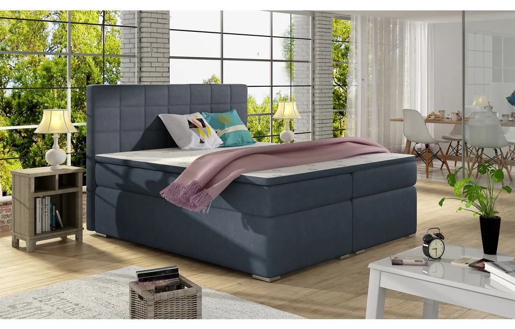 Boxspring Alice 140x200 Materiál / Dekor: Soft 17