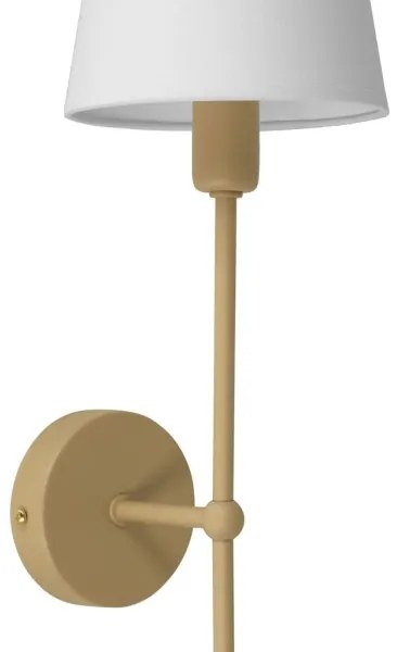 Nástěnná lampa MADELA 1xE14/40W/230V bílá/béžová