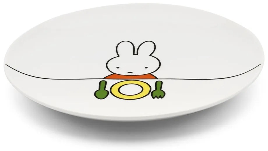 Porcelánová dětská jídelní sada 6 ks Miffy – Zilverstad