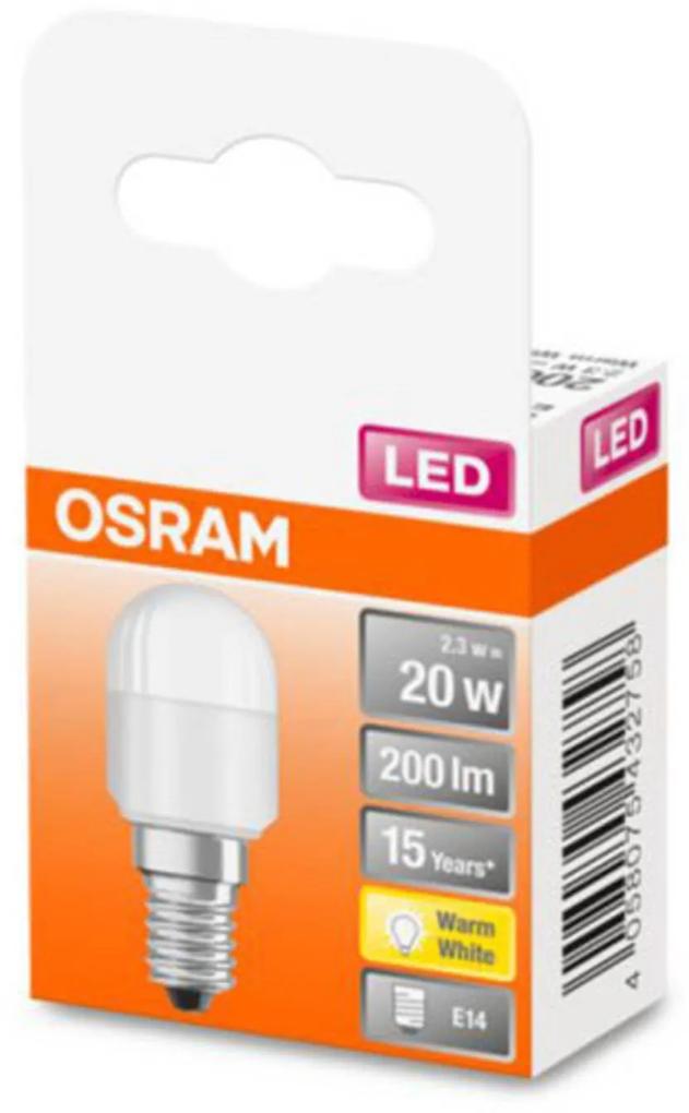 OSRAM LED žárovka Special T26 E14 2,3W 827 matná