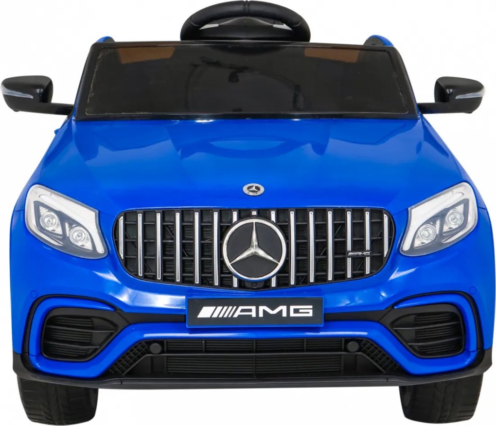 Ramiz Elektrické autíčko Mercedes Benz GLC63S SUV pro děti modré + dálkové ovládání