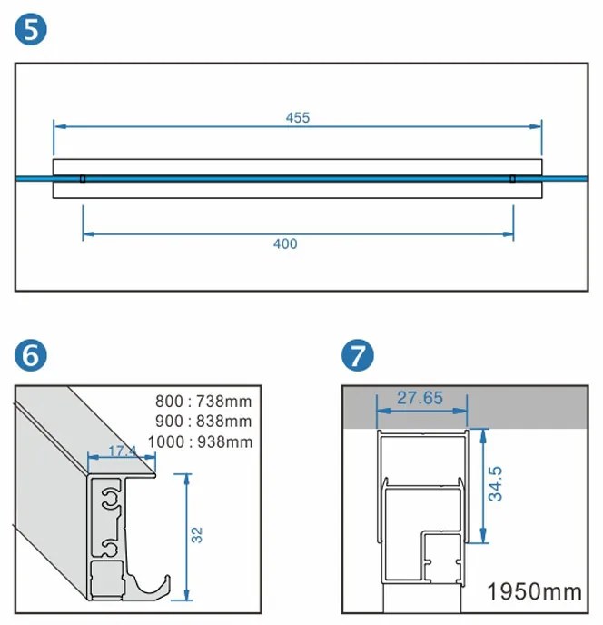 BPS-koupelny Čtvercový sprchový kout HYD-SK16A 80x80 černá/transparent - bez vaničky