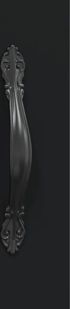 vidaXL Skříň highboard 34,5 x 34 x 180 cm kompozitní dřevo [3198882] Barva: Černá