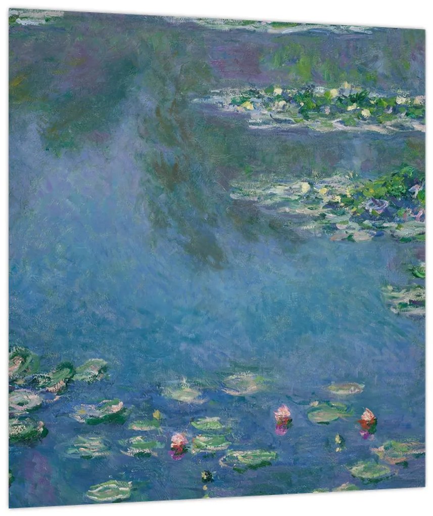 Obraz - Claude Monet, Water Lilies, reprodukce (30x30 cm)