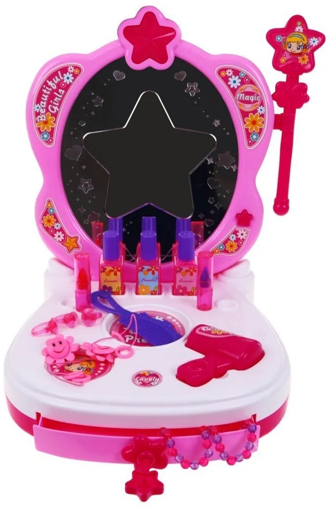 RKToys Sada na make-up s toaletním stolkem