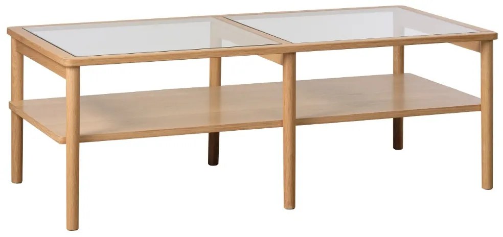 Designový konferenční stolek Dallan 120 cm přírodní dub