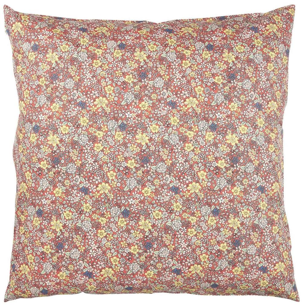 IB LAURSEN Povlak na polštář Faded Rose Flowers 60 × 60 cm, růžová barva, textil