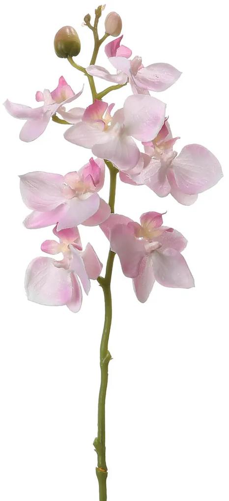 Umělá orchidej Phalean, světle růžová