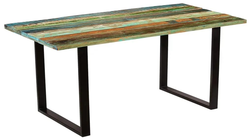 246009 vidaXL Jídelní stůl z masivního recyklovaného dřeva 180 x 90 x 77 cm