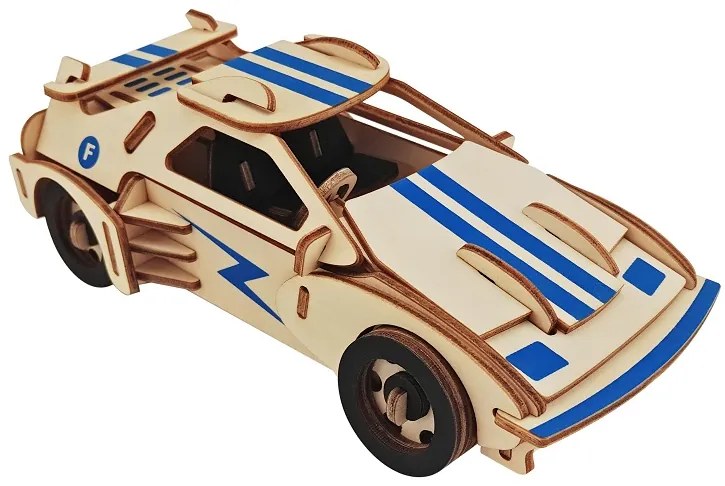 Woodcraft Dřevěné 3D puzzle Závodní auto F 20