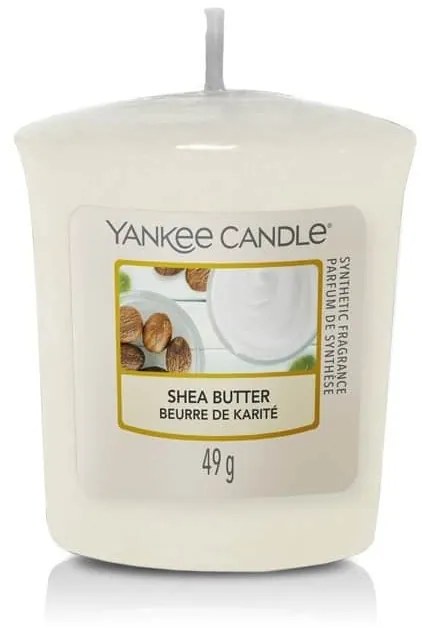 Yankee Candle Votivní svíčka Yankee Candle - Shea Butter, bílá barva, vosk