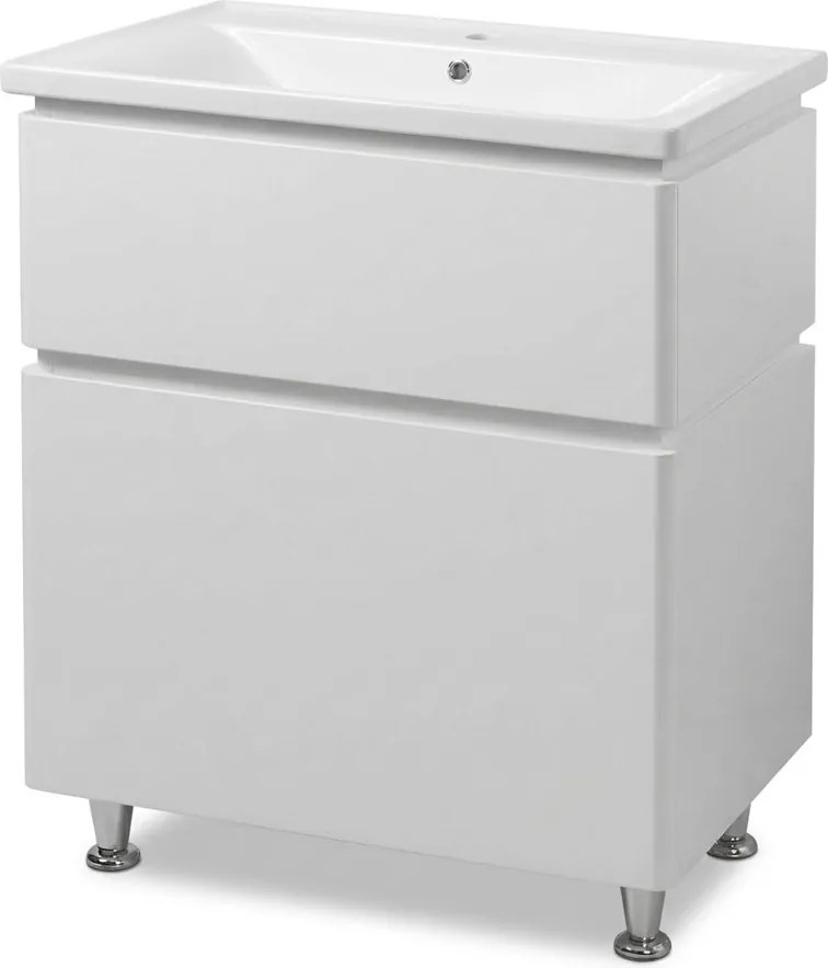 Lavedo Lion I 60 White koupelnová skříňka s umyvadlem