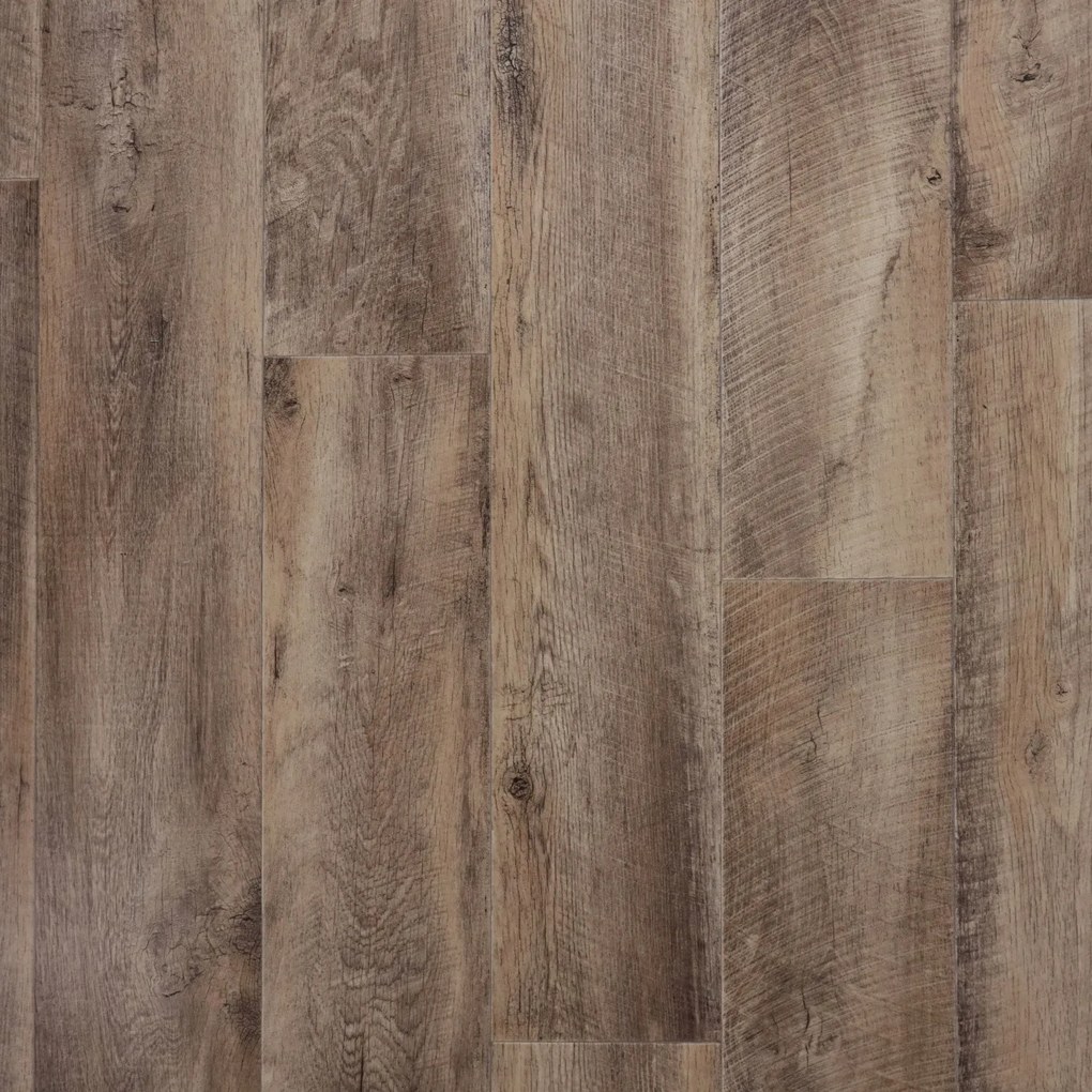 Gerflor, PVC podlaha - lino AladinTex Home 1150 Cajou, na míru, šíře 4m, hnědá, bez podkladu, ložnice