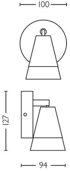 Philips - Bodové svítidlo CLEFT 1xGU10/5W/230V