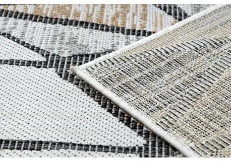 Dywany Luszczow Kusový koberec SISAL COOPER Mozaika 22208 ecru / černý Rozměr koberce: 180 x 270 cm