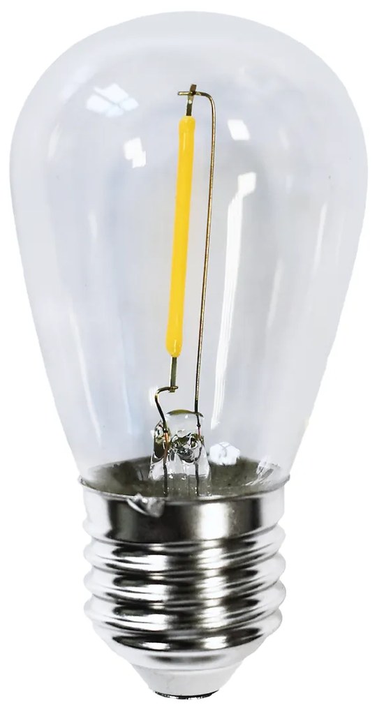 Dekorační LED žárovka E27 teplá 2700k 0,5w 40 lm