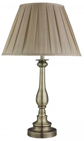 SEARCHLIGHT TABLE stolní dekorativní lampa EU4023AB kov mosaz antik a