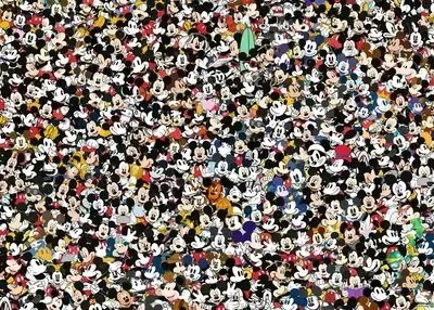 Ravensburger Challenge Puzzle: Disney a přátelé / 1000 dílků / od 14 l