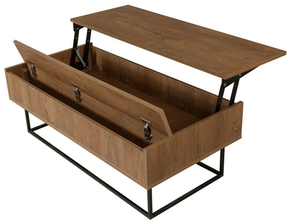 Konferenční stolek Est Walnut and Black