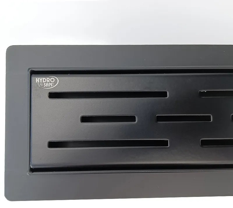 BPS-koupelny Sprchový odtokový žlab DL01 CLASSIC G2 HYD-2684 50 cm, černá