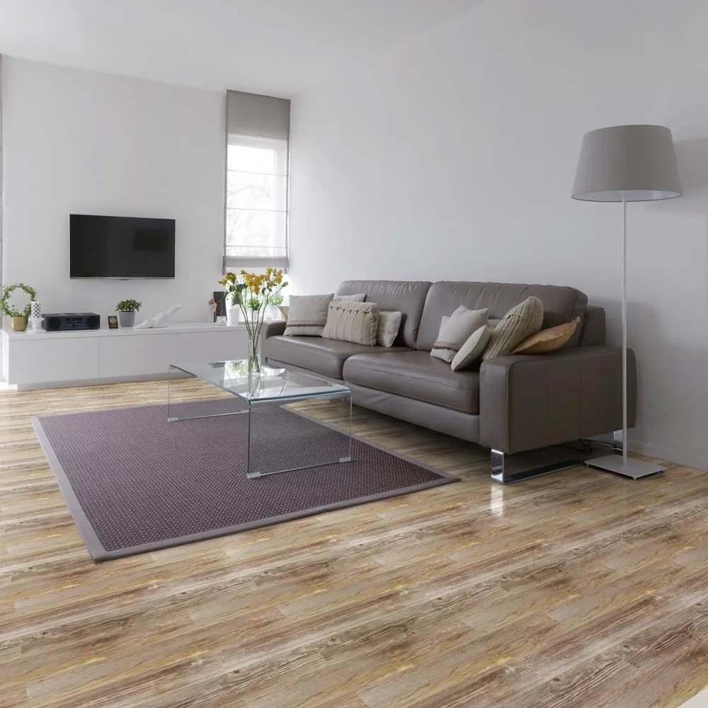 Samolepka na podlahu 90x60 cm Wooden Floor – Ambiance